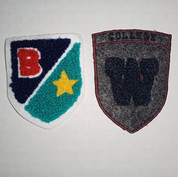 Unbranded | Other | New 2 Embroidered Crests Shields Badges ...